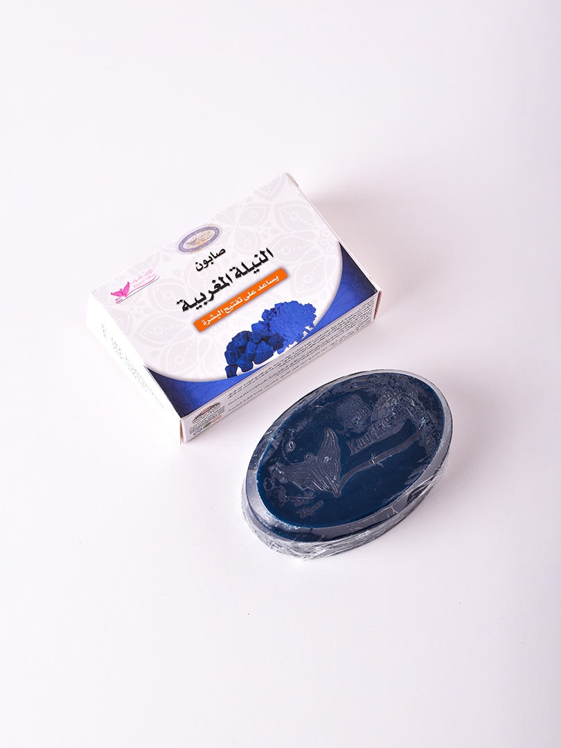 Moroccan indigo soap - Yemen Products Centre in UAE - It's Over 9000!